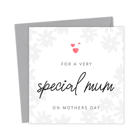 For a very Special Mum on Mothers Day - Mother's Day Card
