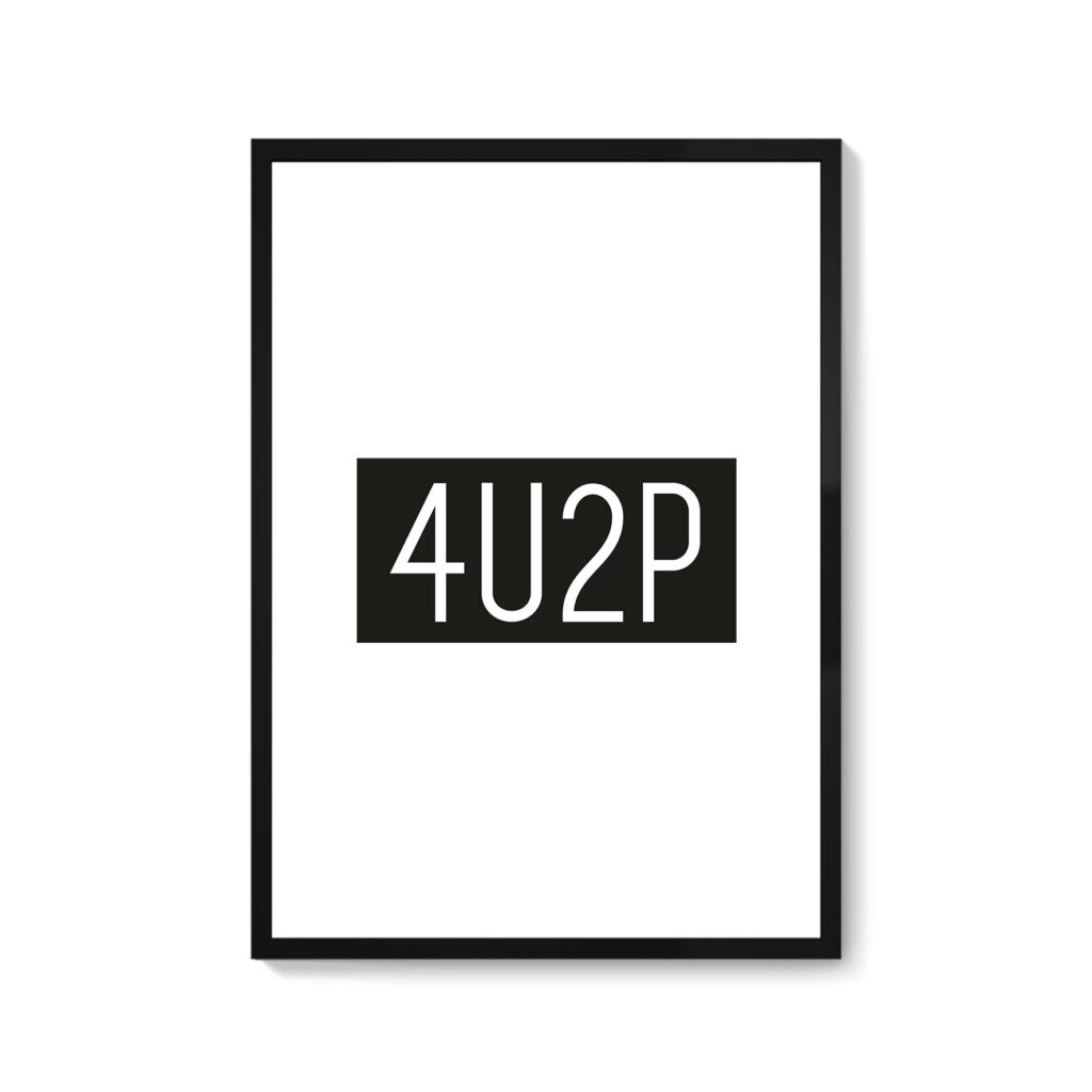 Transform Your Restroom Vibe: Quirky 4U2P Decor Prints