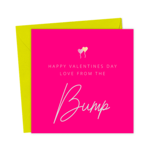 Love Beyond Measure: Happy Valentine's from the Bump Card