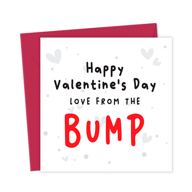 Valentine’s Day Greeting Card | Love from the Bump | You Said It