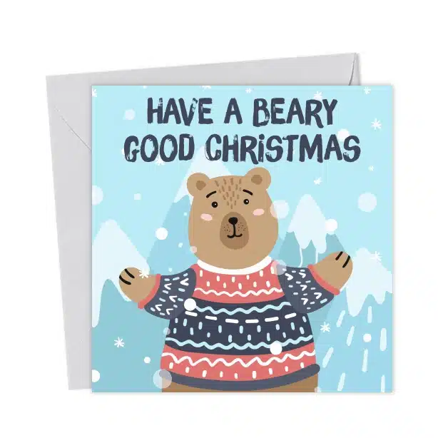 Have a beary good Christmas card | You Said It