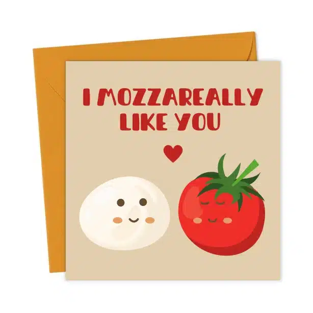 I mozzareally like you - cute & funny mozzarella love pun | You Said It