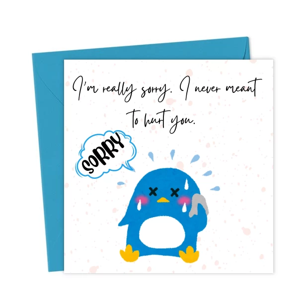 I’m Really Sorry Card – Apology Card to Say “I Never Meant to Hurt You ...