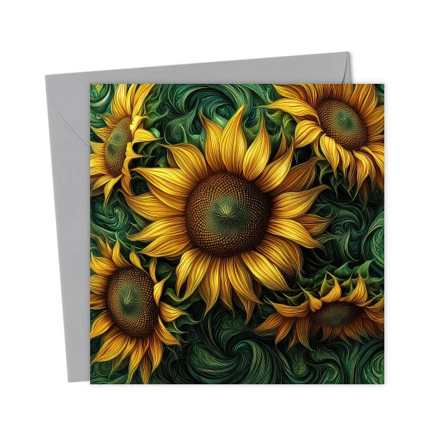 Sunflower - Greetings Cards