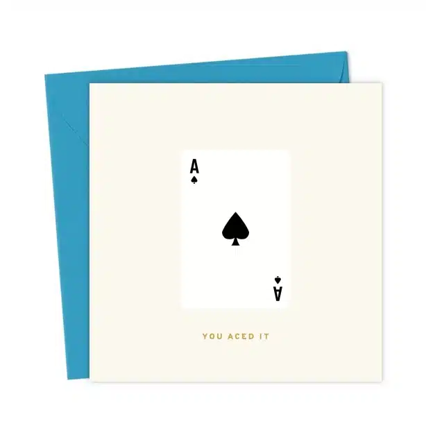 You Aced It Congratulations Card | You Said It